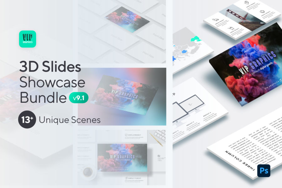 PSD Mockups for Adobe Photoshop – VIP Graphics