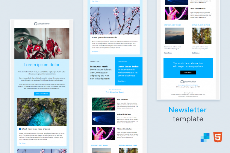 No-code Email Template Bundle – VIP Graphics