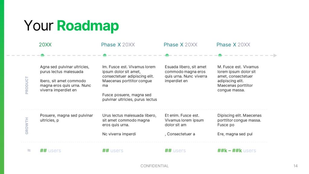 How-to create a pitch deck: Roadmap slide – VIP Graphics How-to create a pitch deck: Roadmap slide – VIP Graphics