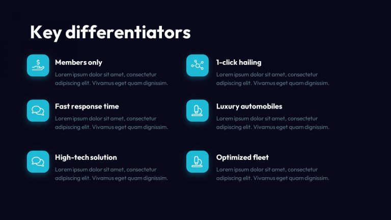 How-to create a pitch deck: Competition slide – VIP Graphics