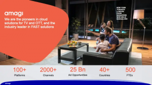 Amagi's $95M pitch deck for AVOD streaming software