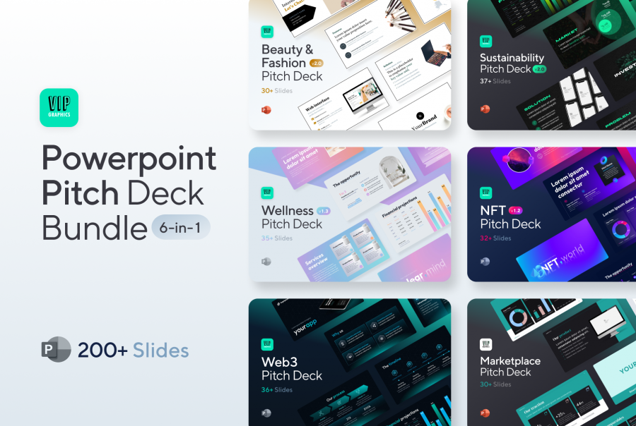 Tear Sheet Template for PowerPoint – VIP Graphics