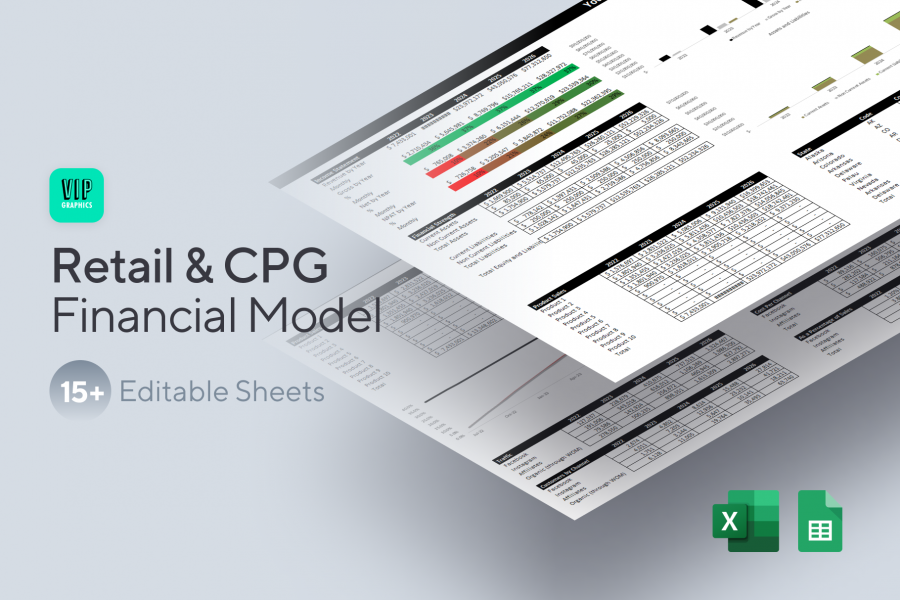 Retail CPG Financial Model Template