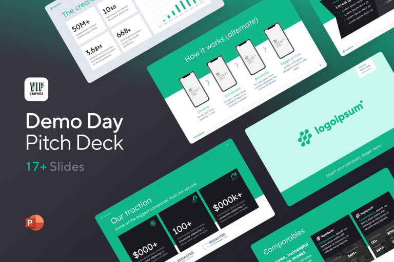 How to create a 3-minute demo day pitch deck – VIP Graphics