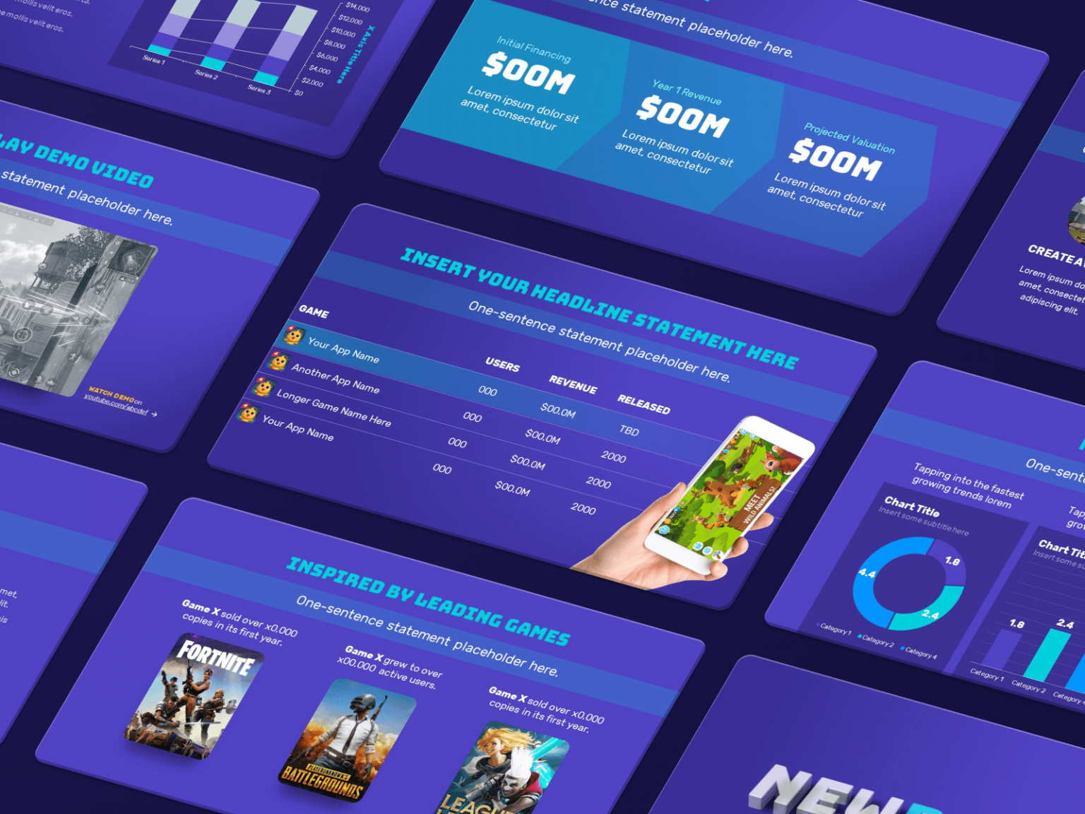 How to create a video game publisher pitch deck – VIP Graphics