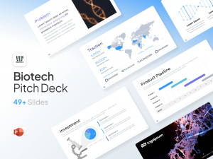 Biotech Pitch Deck Template – VIP Graphics