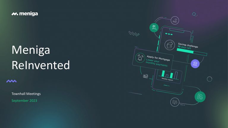 Meniga pitch deck: $16 million Series D round