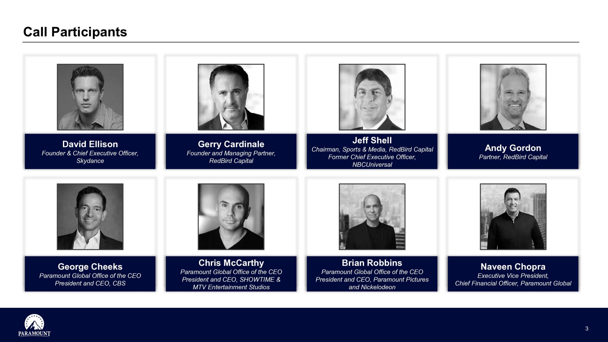 David Ellison's pitch for the Paramount x Skydance merger – VIP Graphics