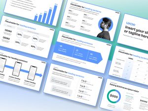 MarTech & Marketing Pitch Deck Template – VIP Graphics