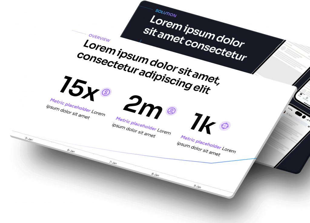 Mobile App Pitch Deck - ready-made, turnkey template – VIP Graphics